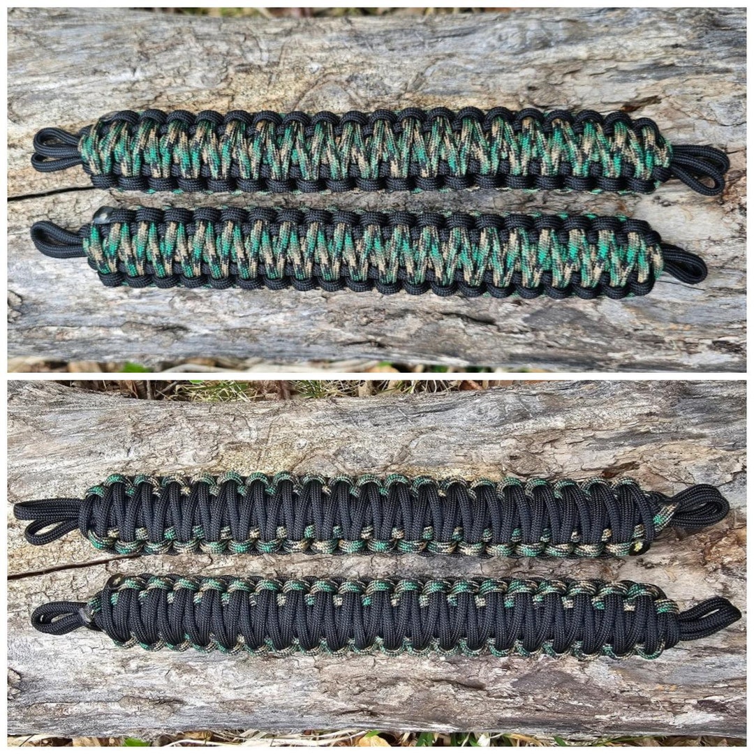Roll Bar Paracord Bolt-in Style Jeep Grab Handles Black and Camouflage ...