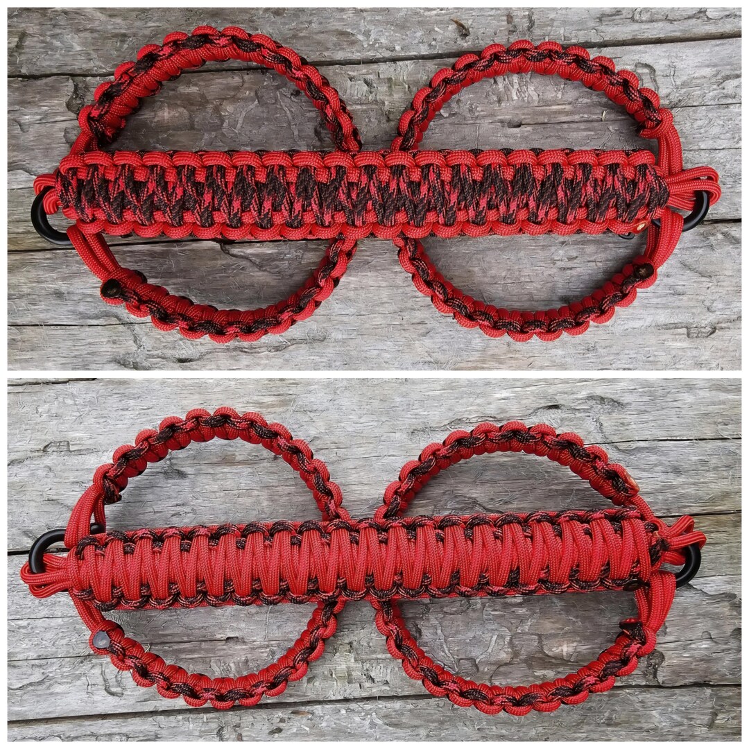 Roll-bar Grab Handles - Paracord Grips - Reversible Roll Bar Mount ...