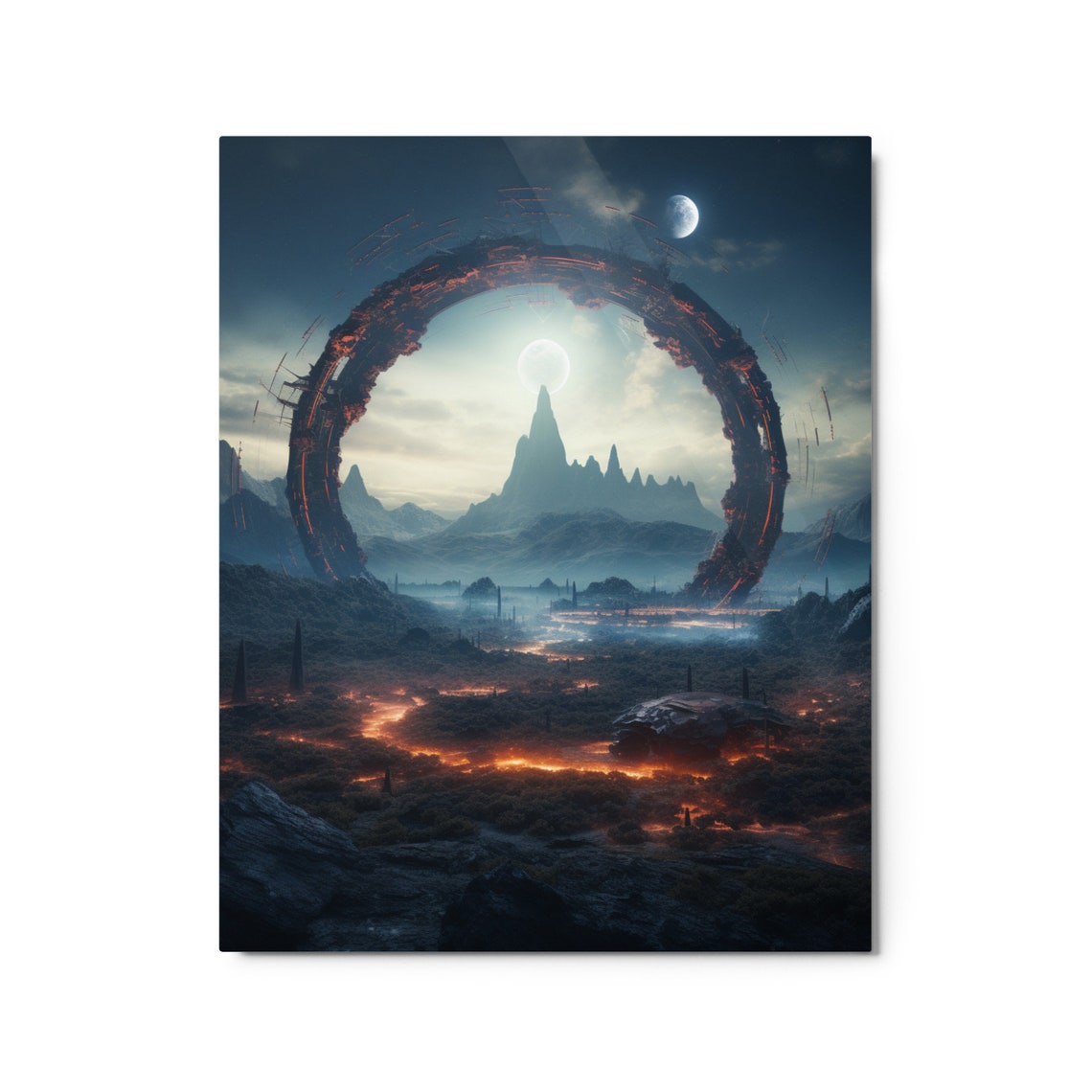 Abstract Digital Download Red River Giant Gate - Etsy