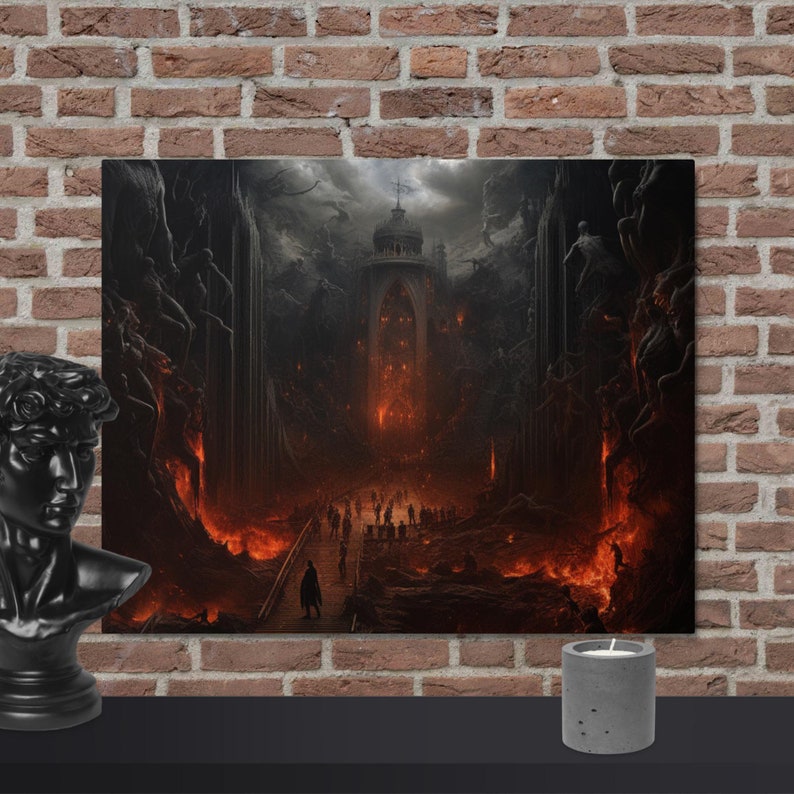 Abstract Digital Download Hell's Gates - Etsy