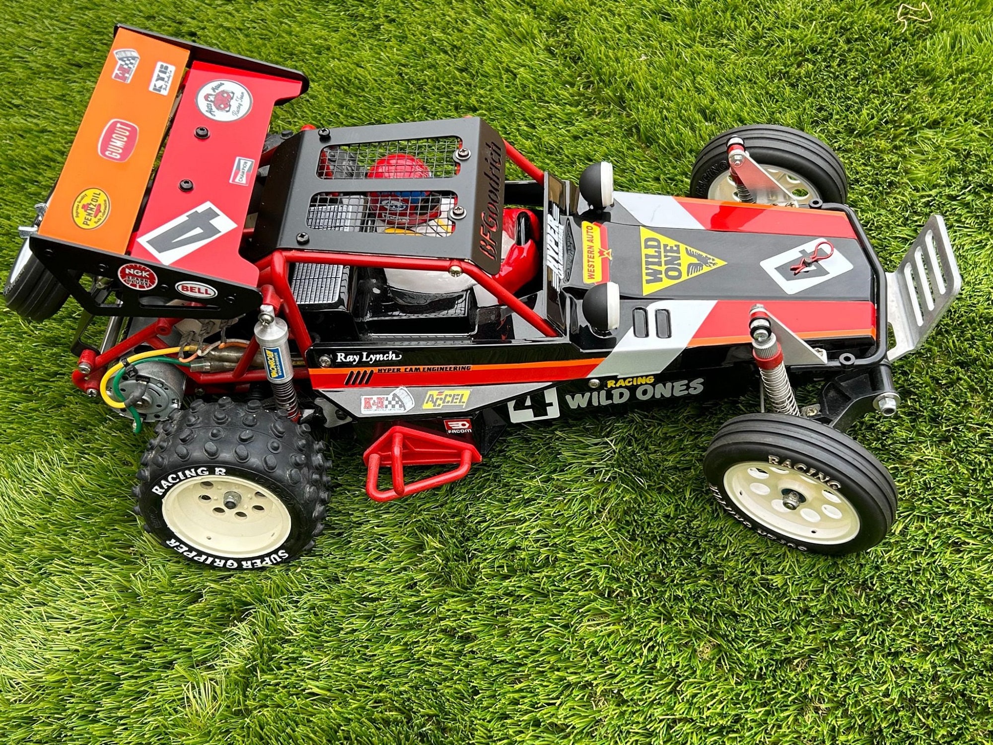 Tamiya Wild One Spoiler and Spare Wheel Kit. - Etsy