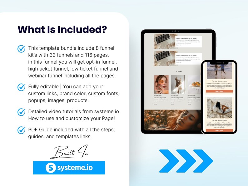 Funnel Kit Bundle 32 Funnels With 116 Pages Built in Systeme Io - Etsy