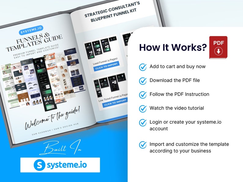 Funnel Kit Bundle 32 Funnels With 116 Pages Built in Systeme Io - Etsy