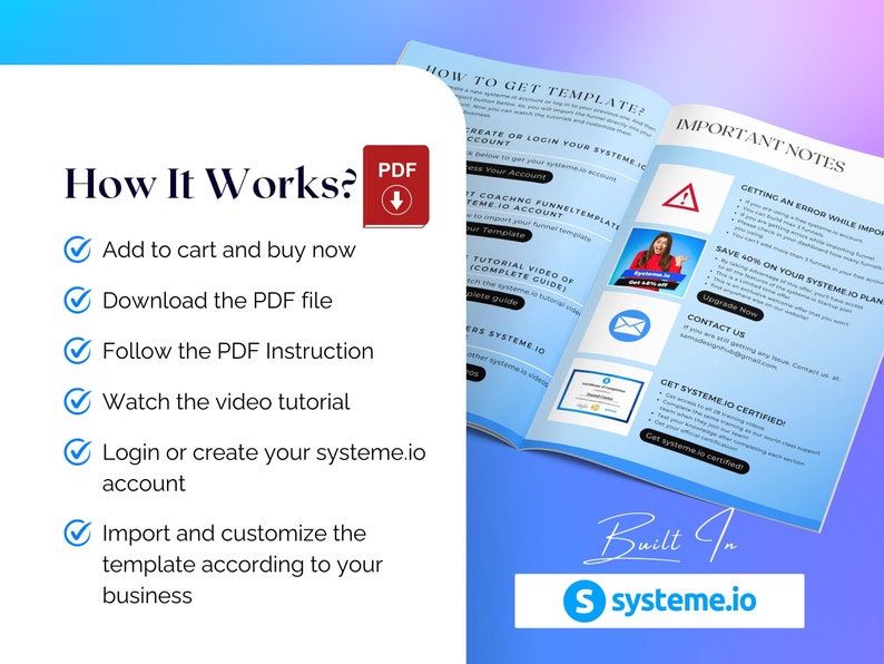 3-step Portfolio Funnel Template | Book More Calls and Close More ...