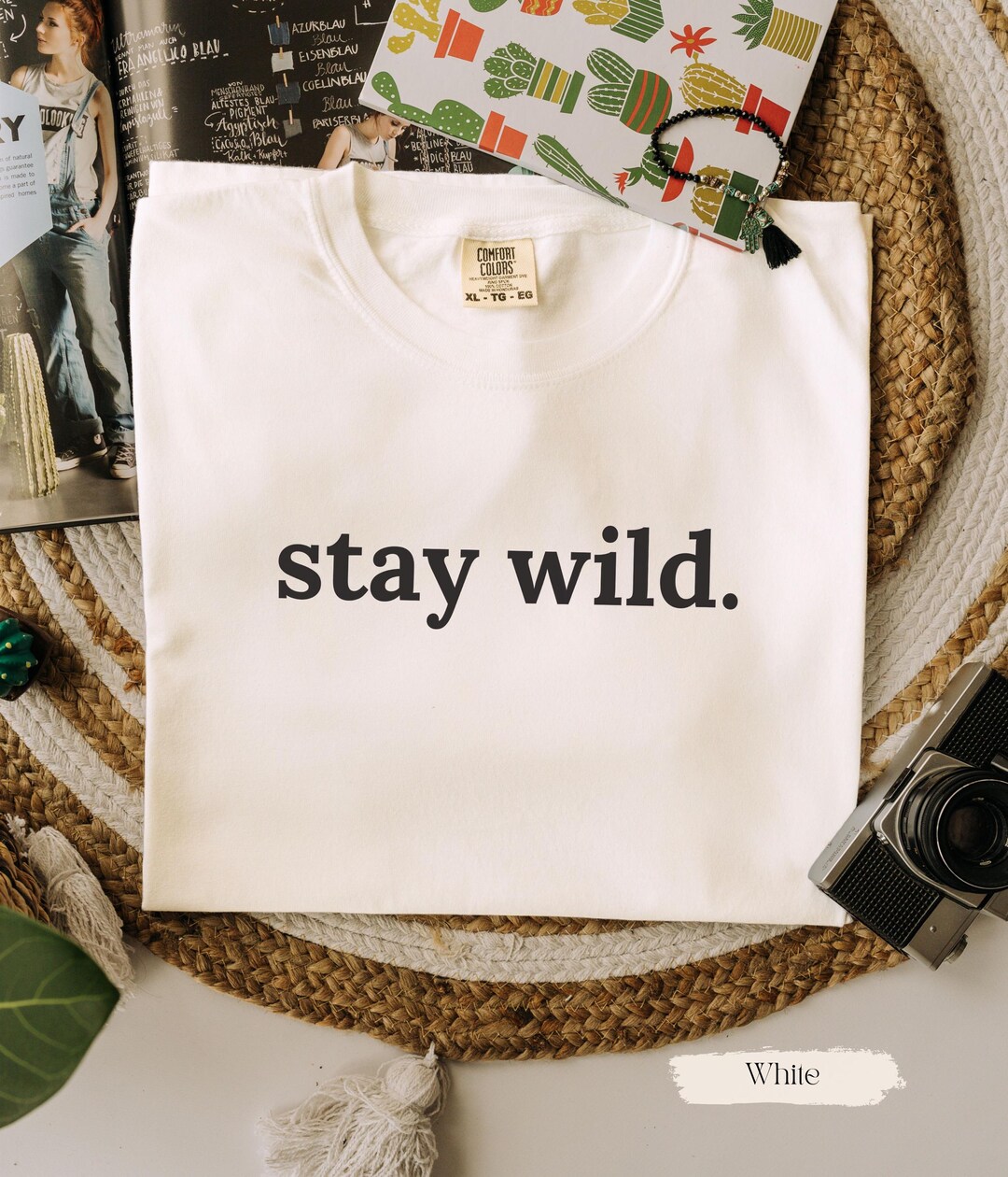 Stay Wild Shirt, Nature Lover Shirt, Travel T-shirt, Adventure Shirt ...
