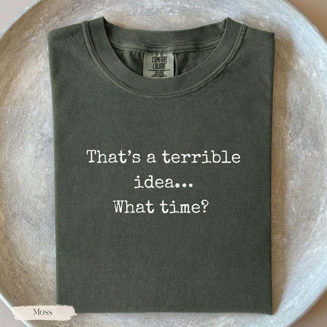 Funny Best Friend Gift, Bad Influence Shirt, Sarcastic Comfort Colors ...