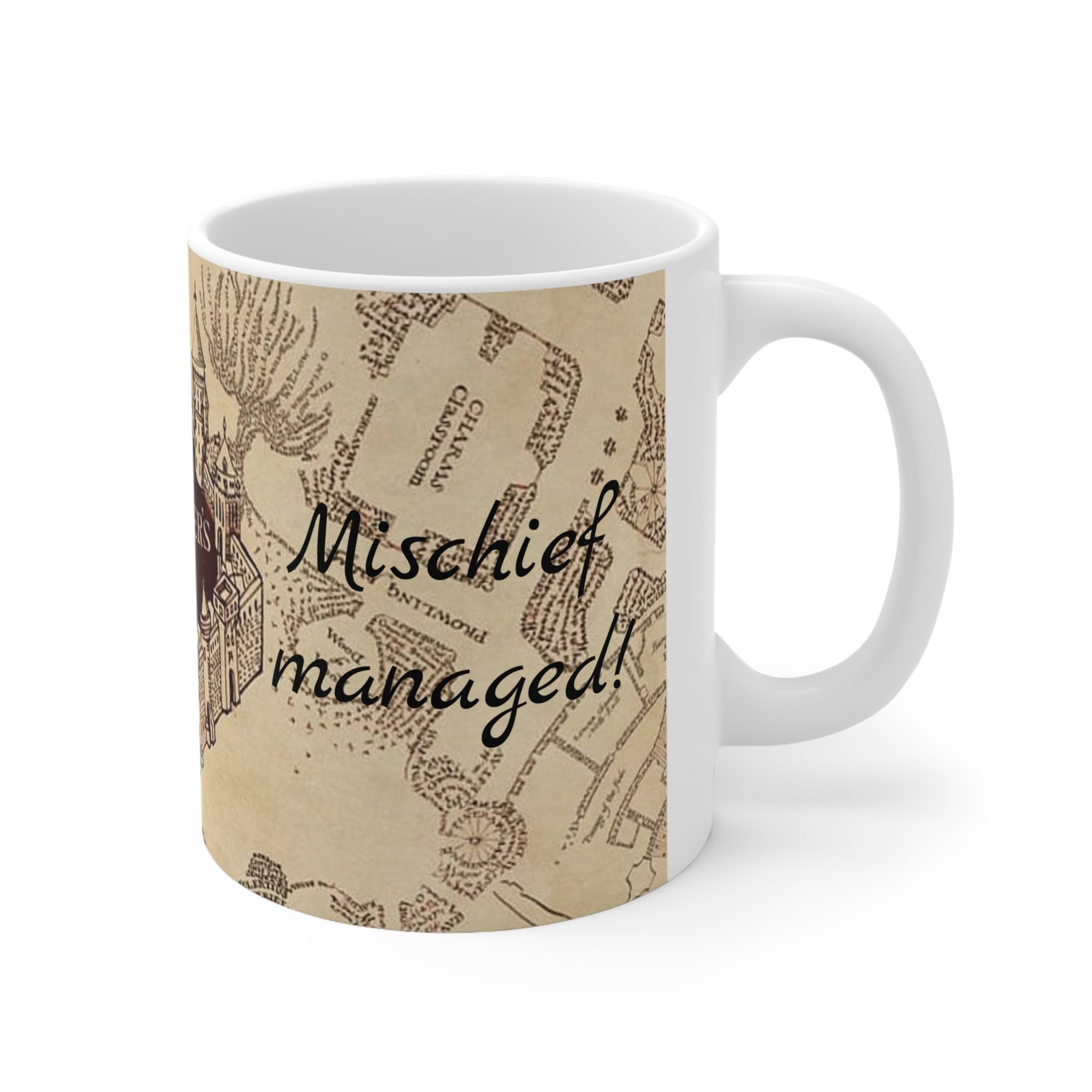 Marauder's Map Harry Potter I Solemnly Swear That I Am - Etsy