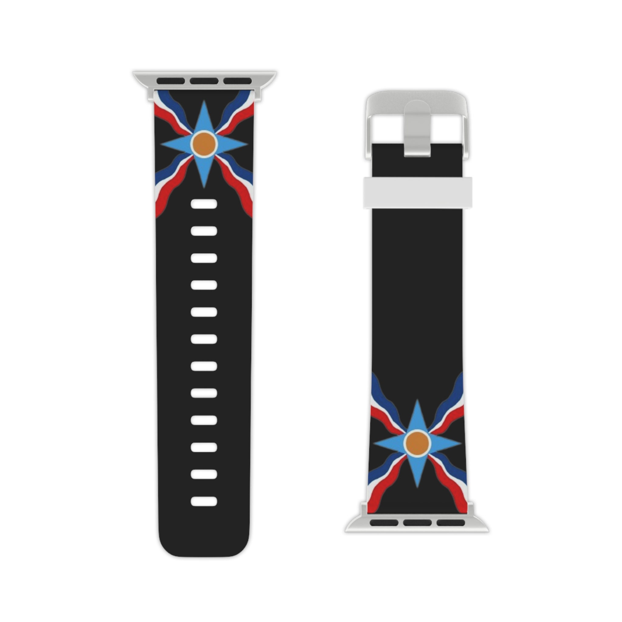 Assyrian Flag Assyria Watch Band for Apple Watch - Etsy
