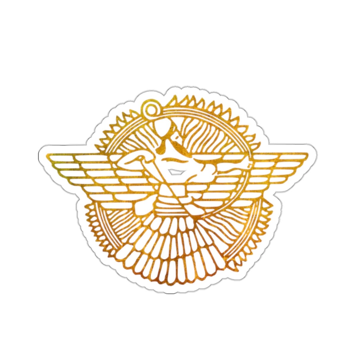 Assyrian | God of Assyria | Ashur | Mesopotamia | Deity | Kiss-cut ...