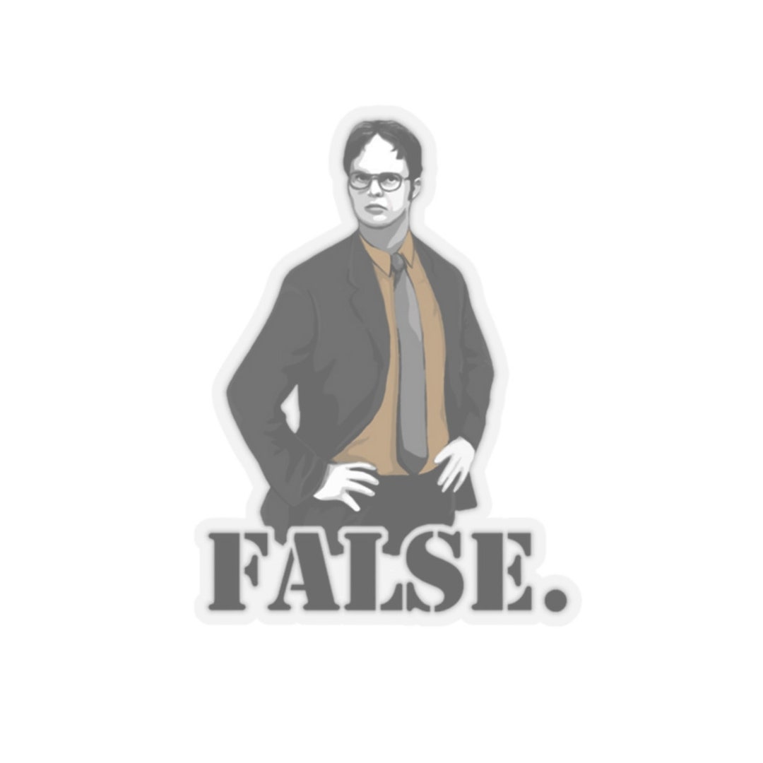 Dwight Schrute | the Office | Kiss-cut Stickers - Etsy