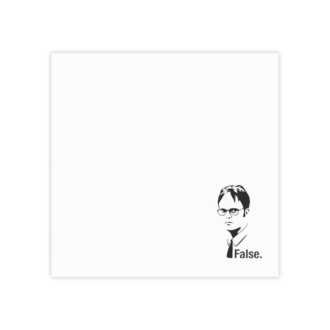Dwight Schrute | the Office | Post-it® Note Pads - Etsy