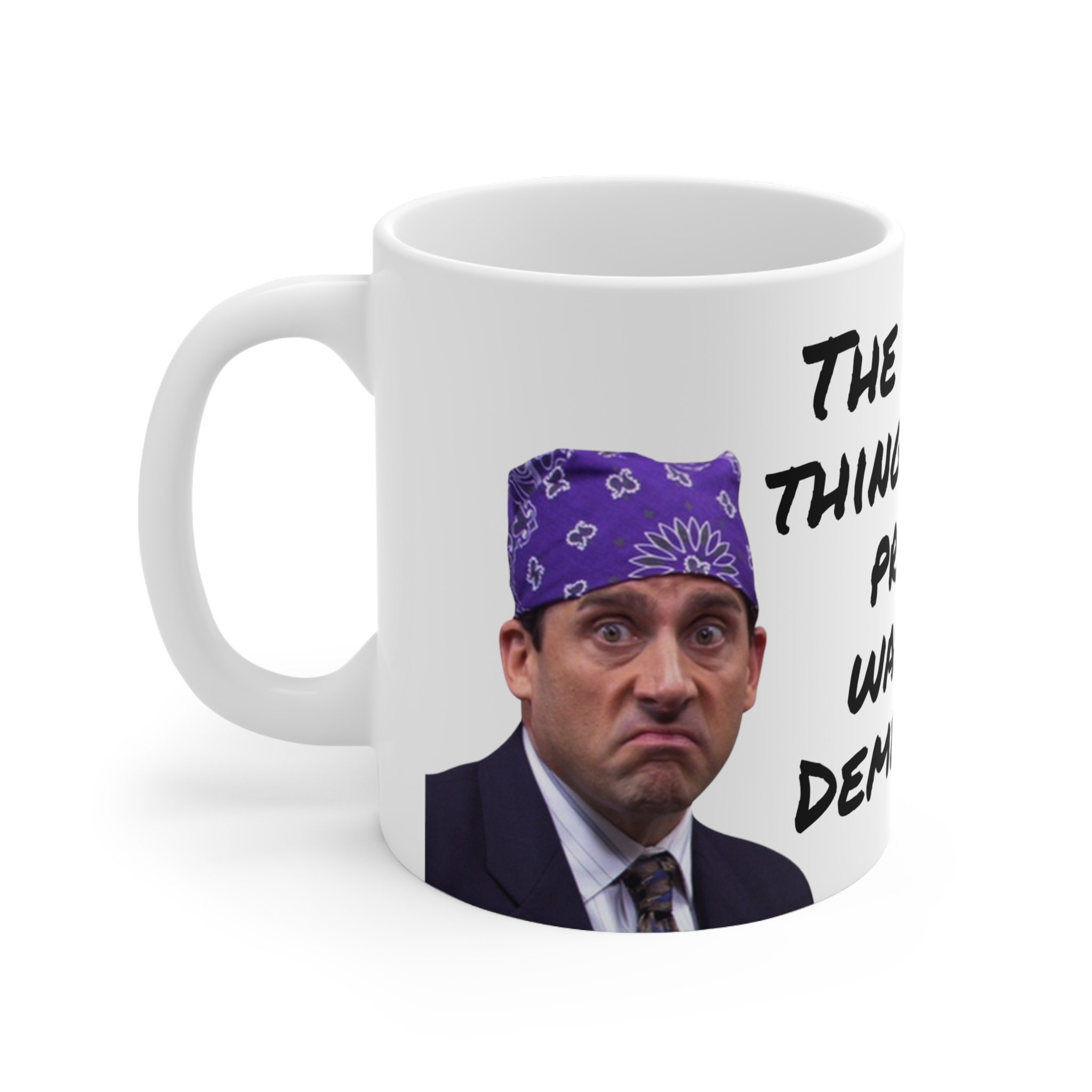 Michael Scott | Prison Mike | the Office | Ceramic Mug 11oz - Etsy
