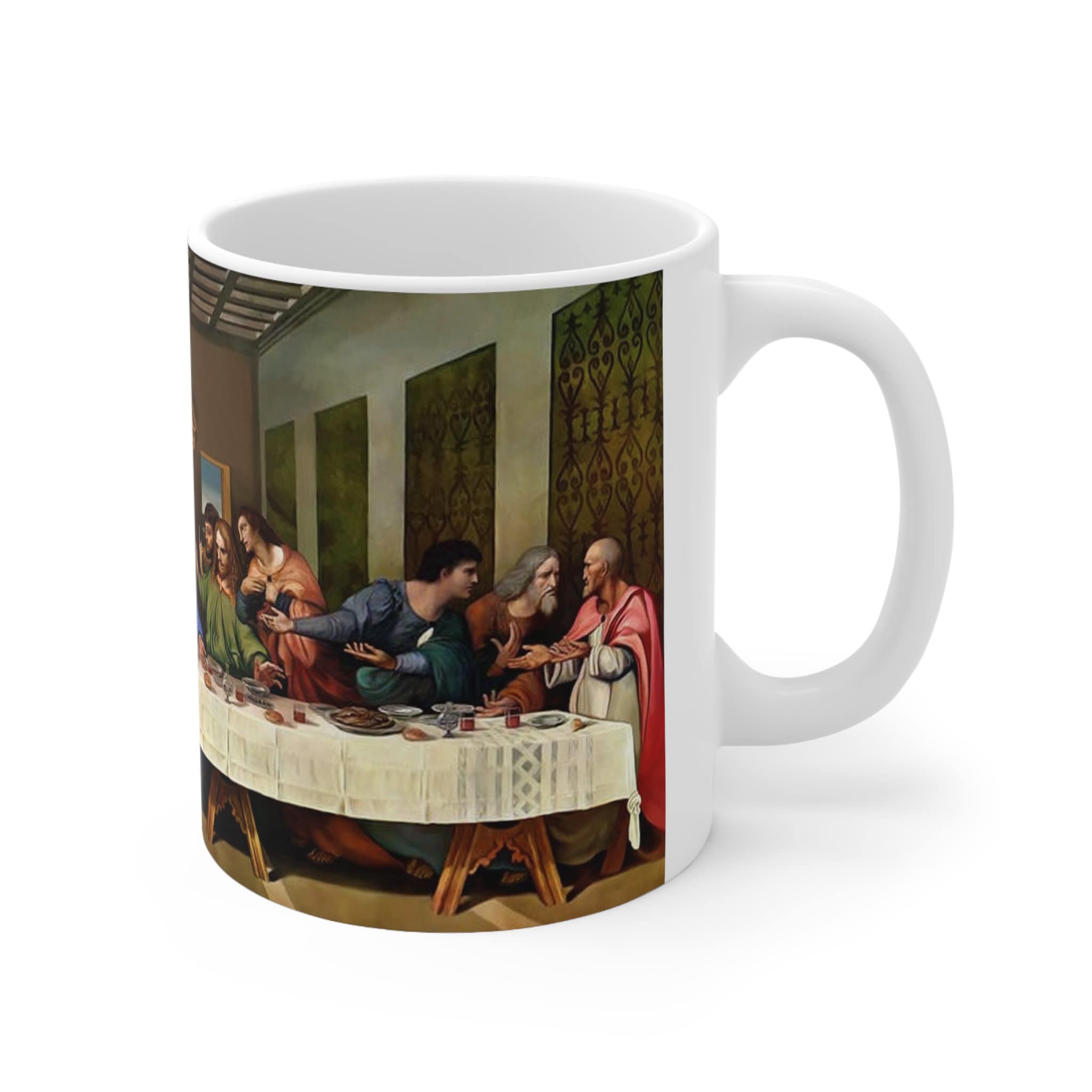 Last Supper | Jesus | Leonardo Da Vinci | Ceramic Mug 11oz - Etsy