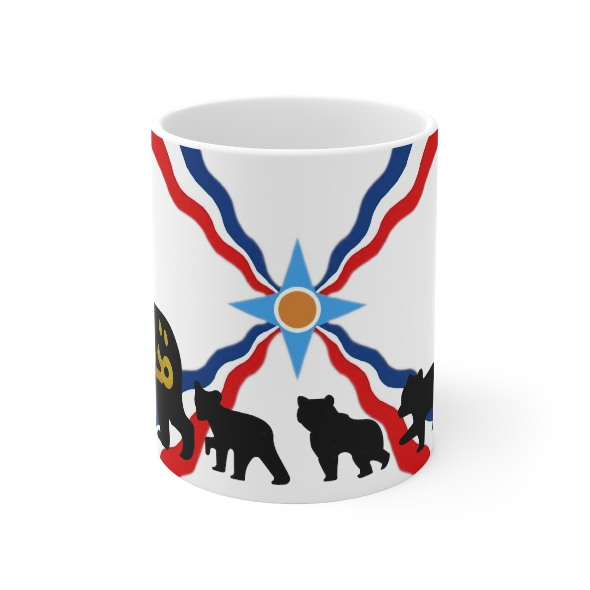 Assyrian | Mama Bear | Mum | Assyrian Text | Gift | Ceramic Mug 11oz - Etsy