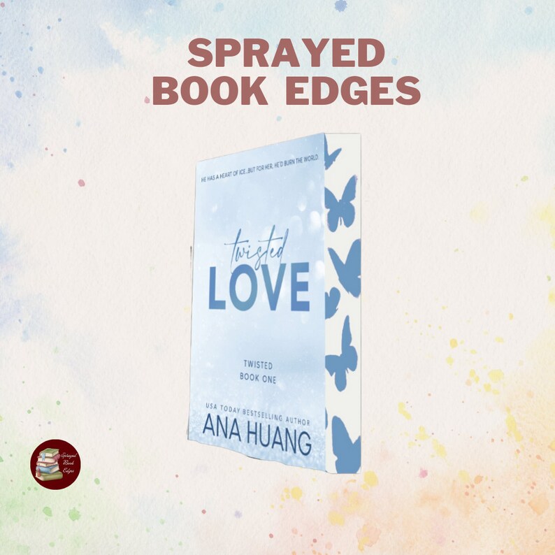 Twisted Series by Ana Huang Custom Sprayed Edges Books - Etsy Canada