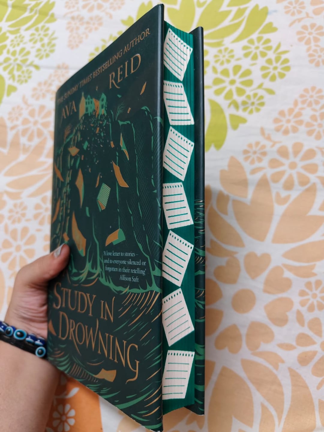 A Study in Drowning, Ava Reid, Sprayed Edges Custom-made Special ...