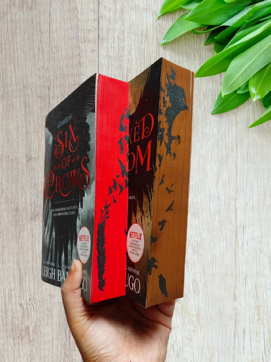 Six of Crows Duology by Leigh Bardugo: Sprayed Edges Special Edition ...