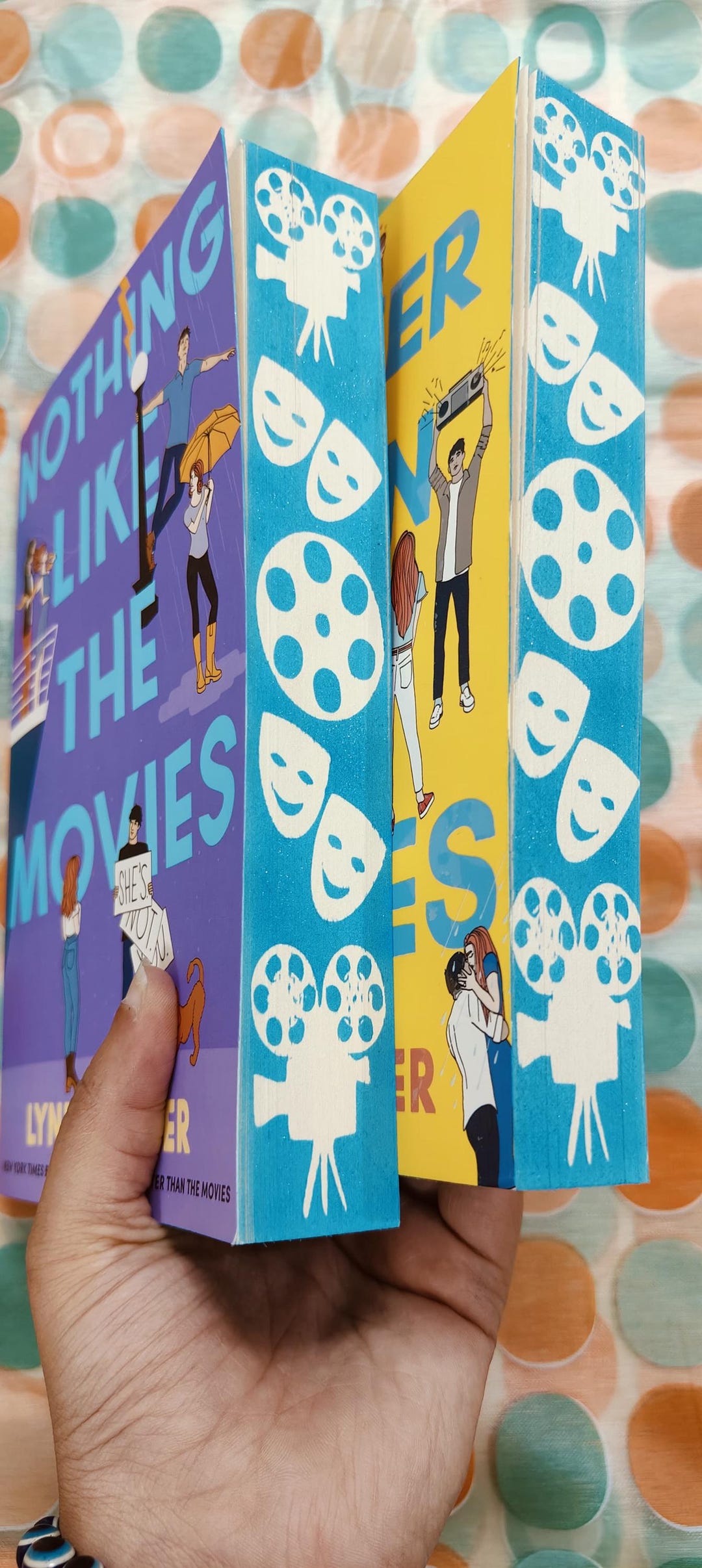 Better Than the Movies Set by Lynn Painter: Sprayed Edges, Movie Theme ...