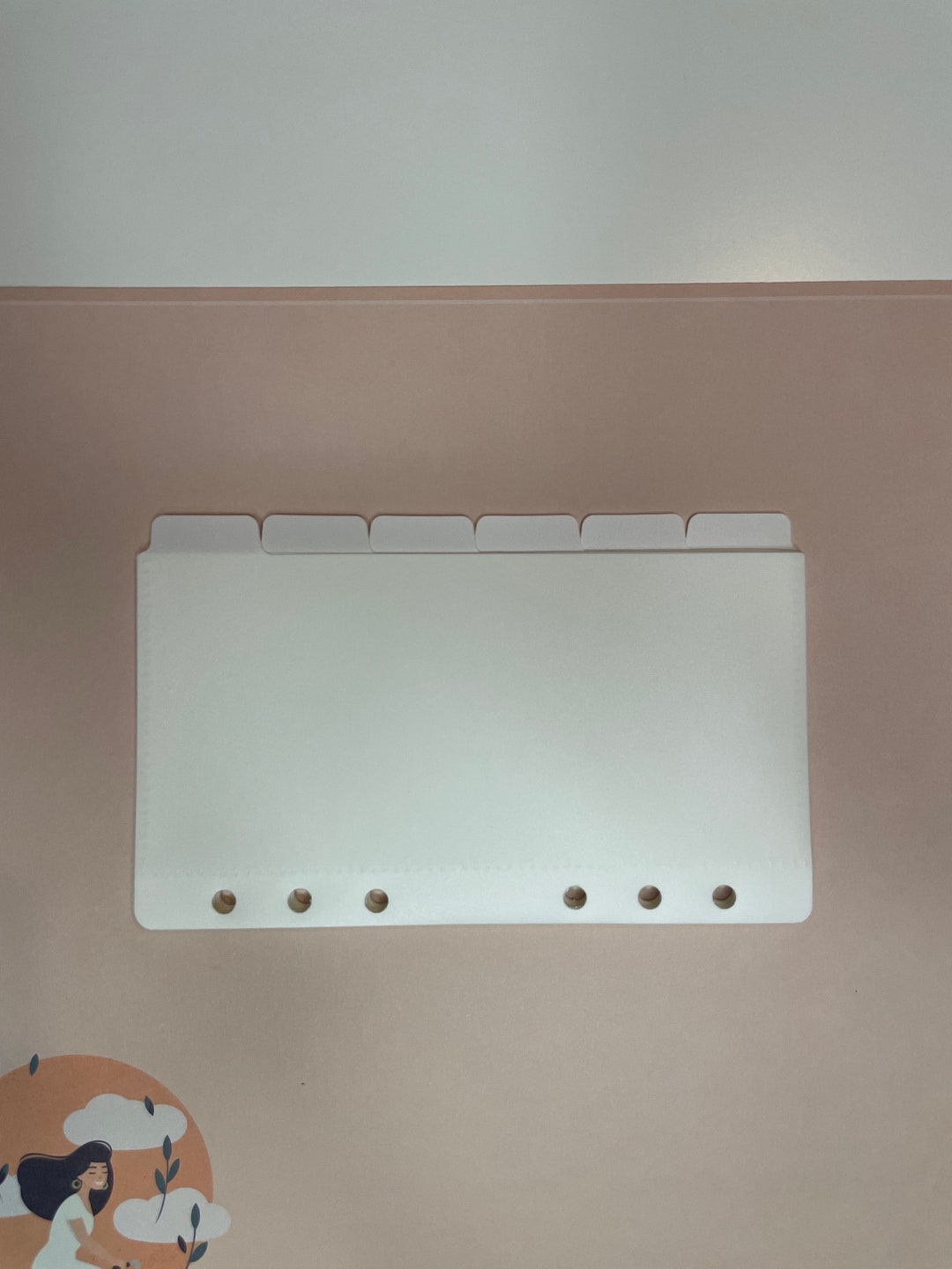 Set of 5 White Envelopes With Tabs - Etsy