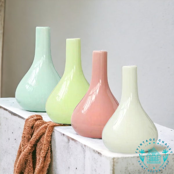 Bright Colored Vase - Etsy