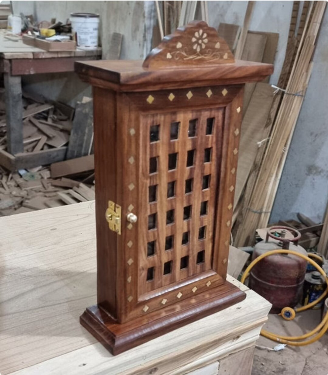 Wooden Key Holder Key Box Best Key Box/ Solid Wooden Key Cabinet,wooden ...