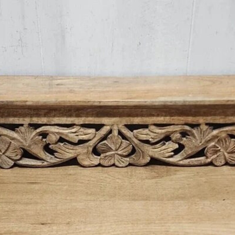 Carved Wood Shelf - Etsy