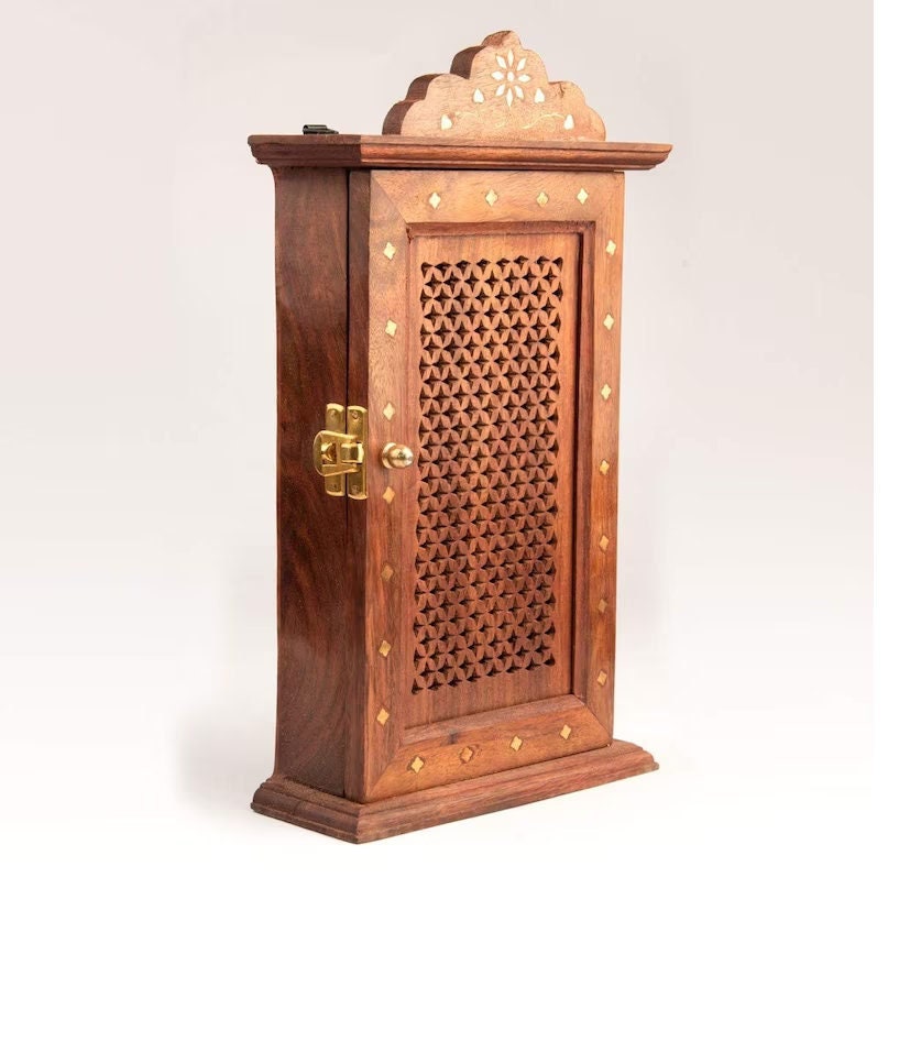 Solid Wooden Key Cabinet,wooden Key Holder Best Key Box Wooden Key Box ...