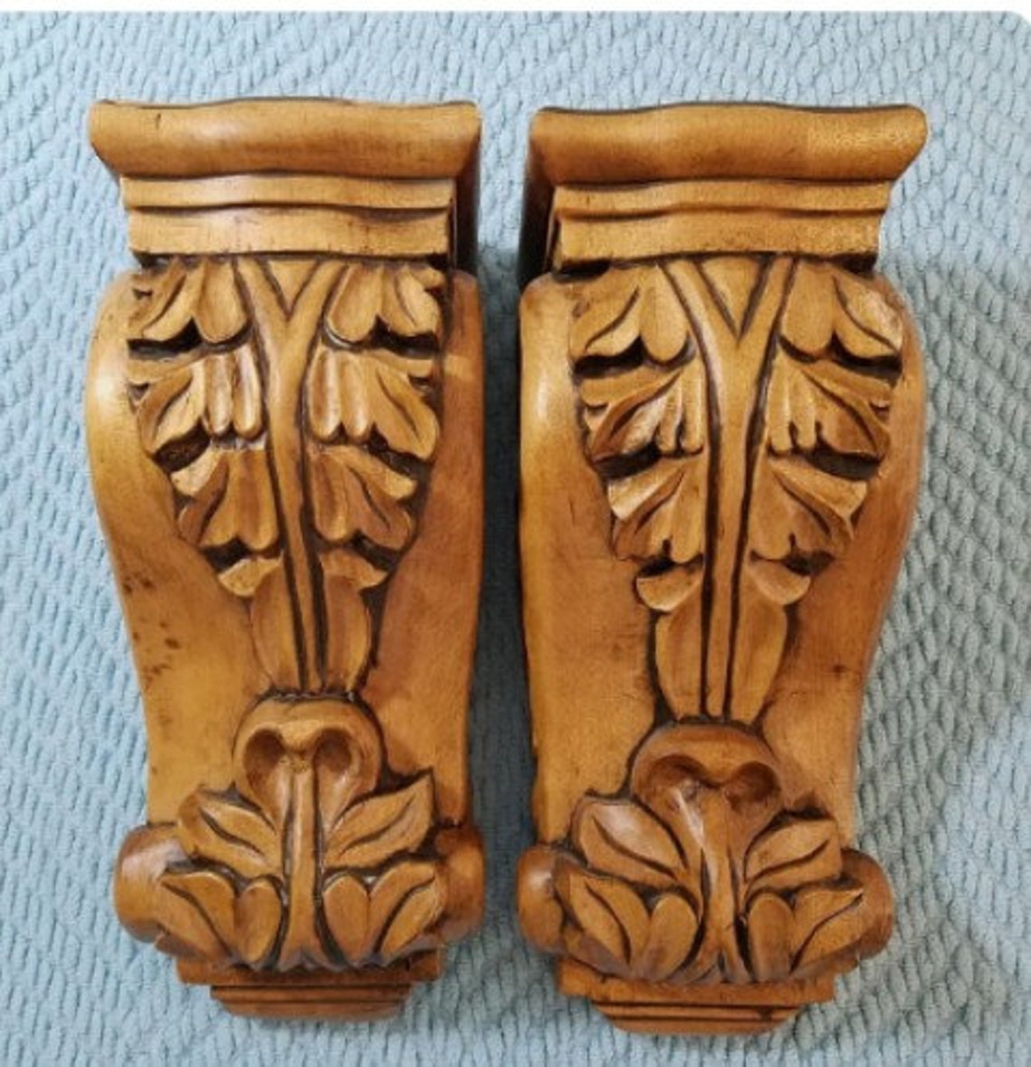 Carved Wooden Corbles Wall Decor Home Hand Carved Wooden - Etsy UK