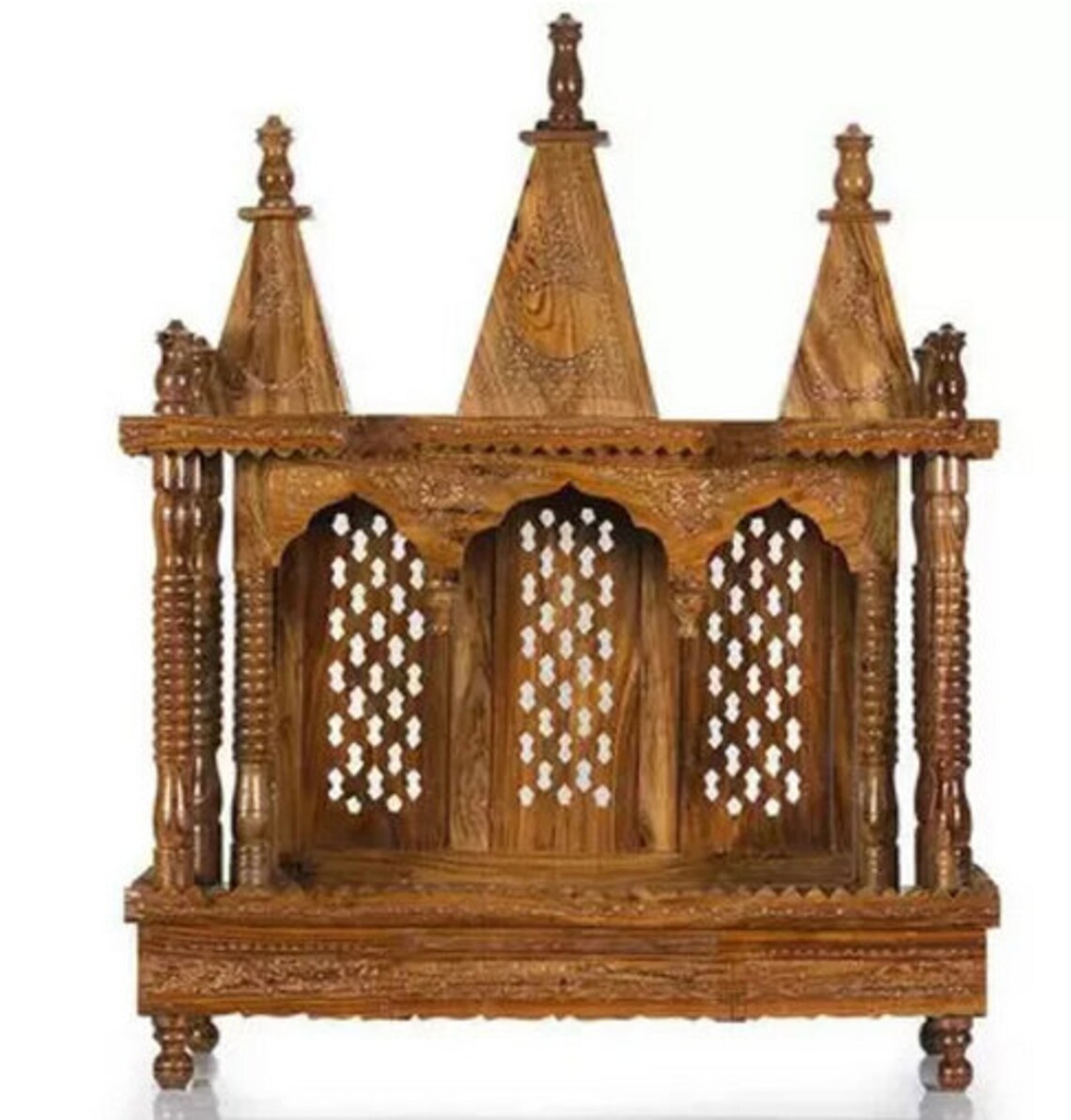 42'' Home Temple/wood Temple/mandir/mandap for Pooja/worship Temple ...