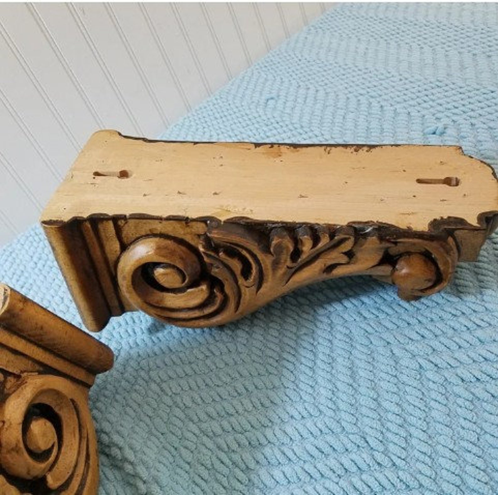 Carved Wooden Corbles Wall Decor Home Hand Carved Wooden - Etsy UK