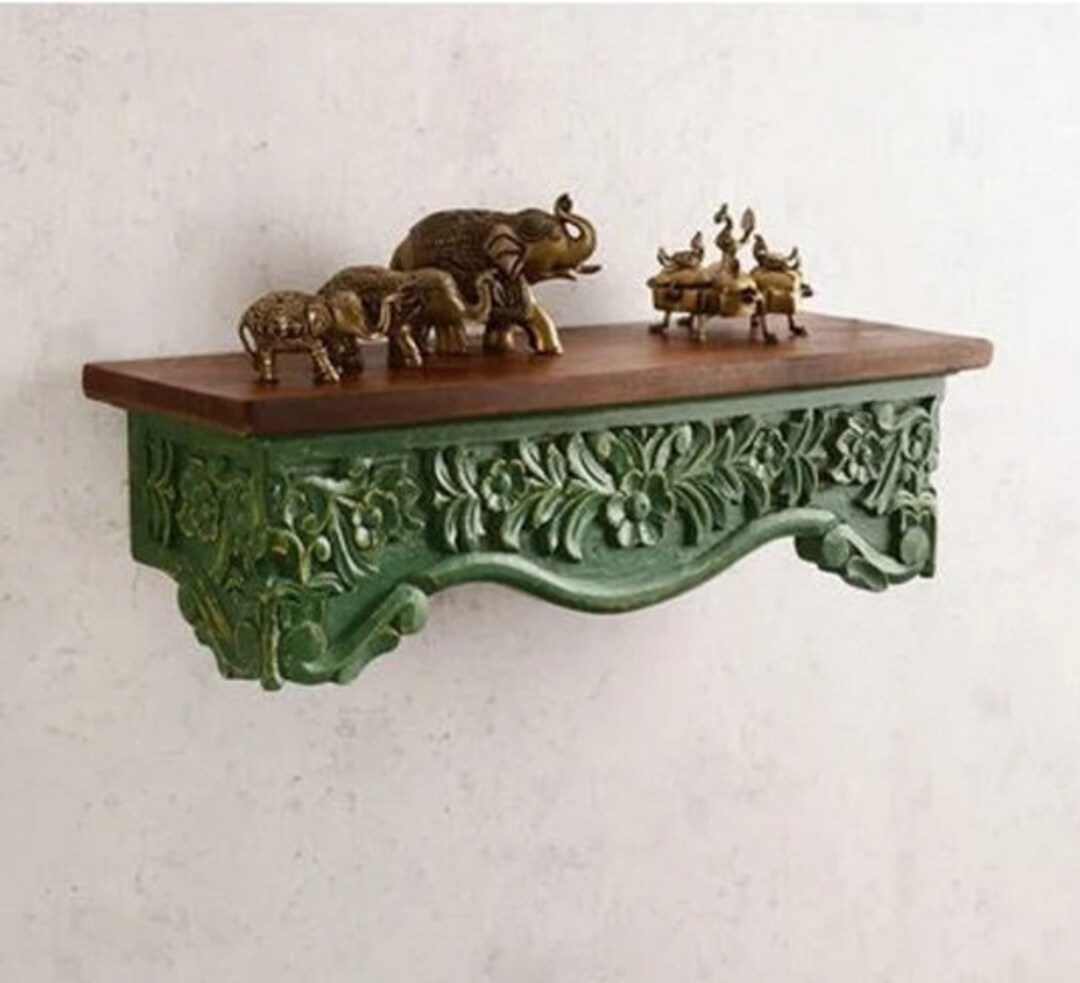Carved Shelves Wall Shelf/decor/wood Corbel/carving Wall Shelf/wall ...