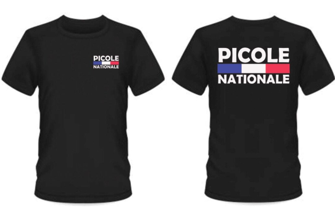 Black T-shirt Picole Nationale Men Size S/M/L/XL Humor Redneck Clothing ...
