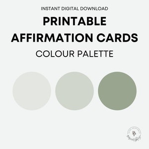 48 Printable Affirmation Cards for Self Love | Manifestation Cards ...