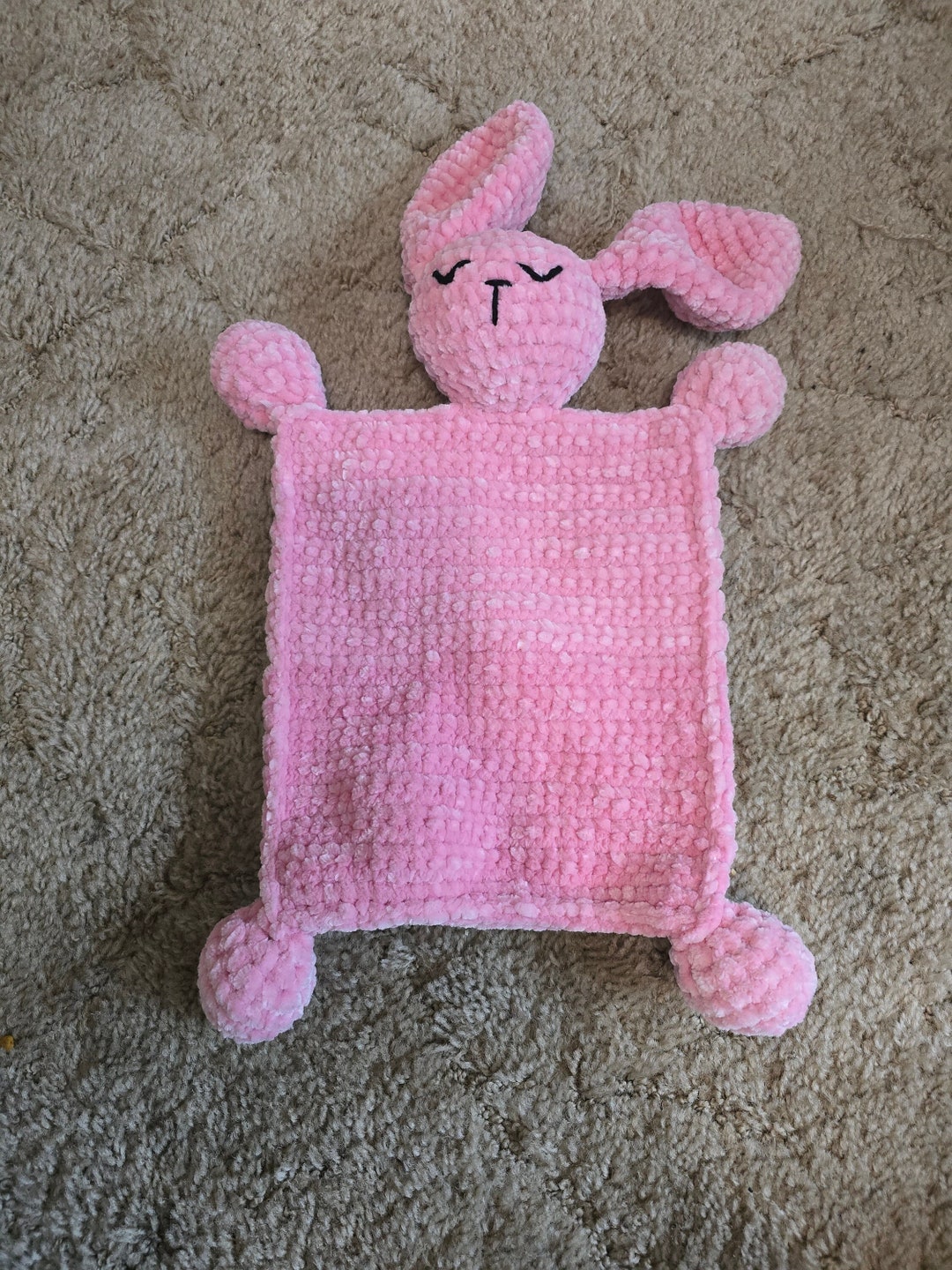 MADE TO ORDER Bunny Lovey - Etsy