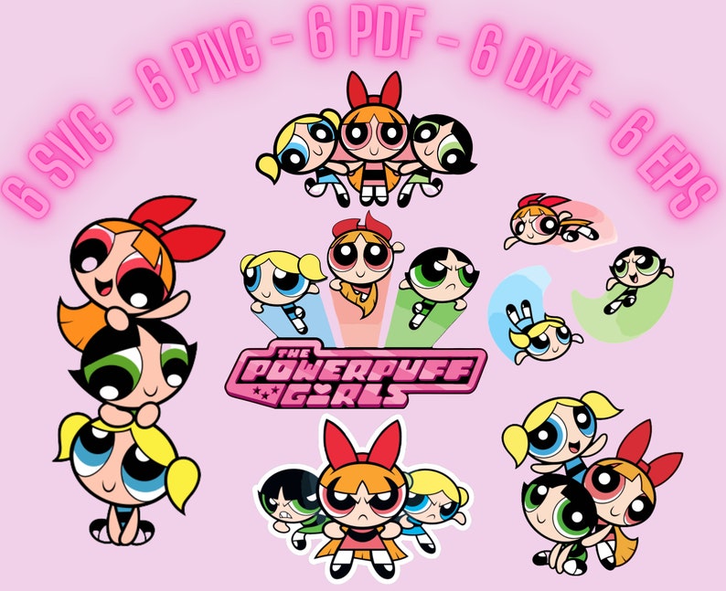 Powerpuff Girls Svg Bundle Powerpuff Girls Birthday Invitation Porn