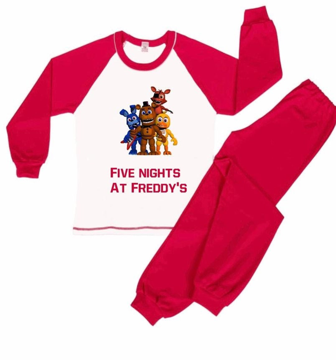 Five Nights at Freddys Pyjamas Five Night at Freddys Gift - Etsy