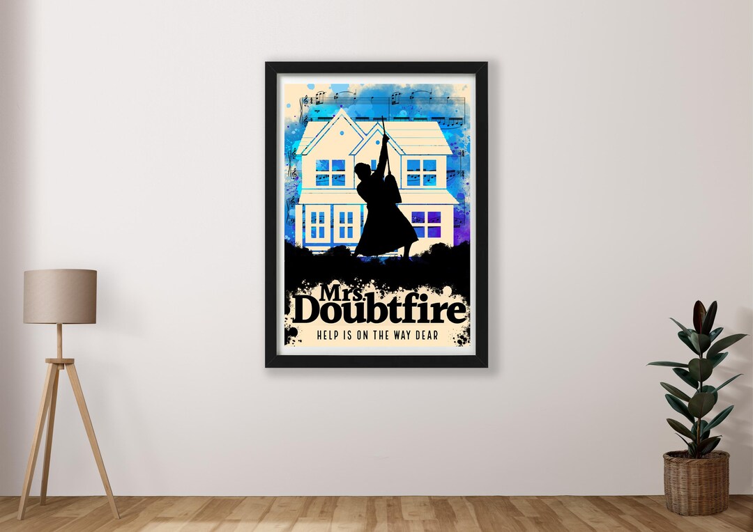 Mrs Doubtfire the Musical Music Art Prints | Minimalist Style | West ...