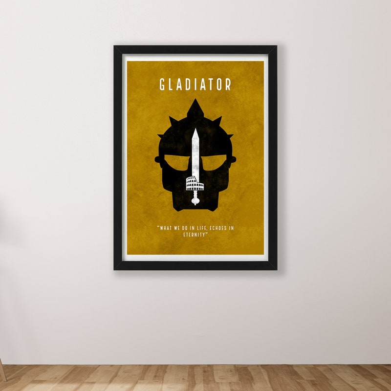 Gladiator Poster - Etsy