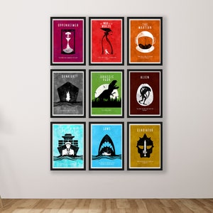 Gladiator Alien the Martian Ridley Scott Collection Minimalist Film ...