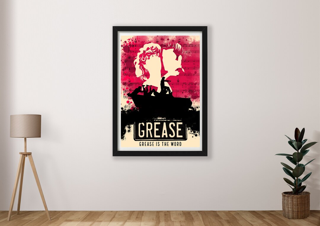 Grease Musical Print Available in A2 A3 A4 - Etsy