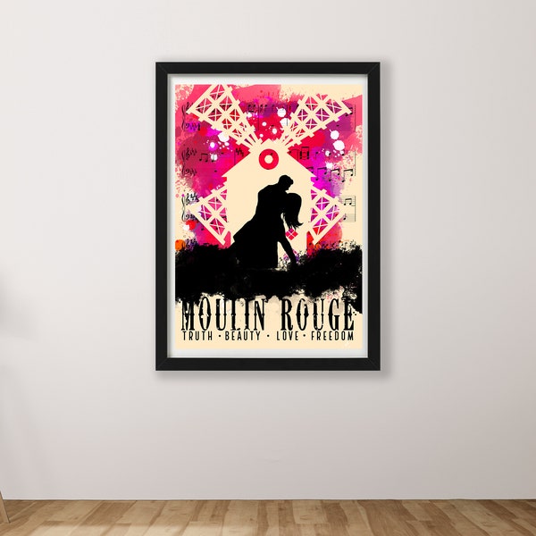 Moulin Rouge Art - Etsy UK