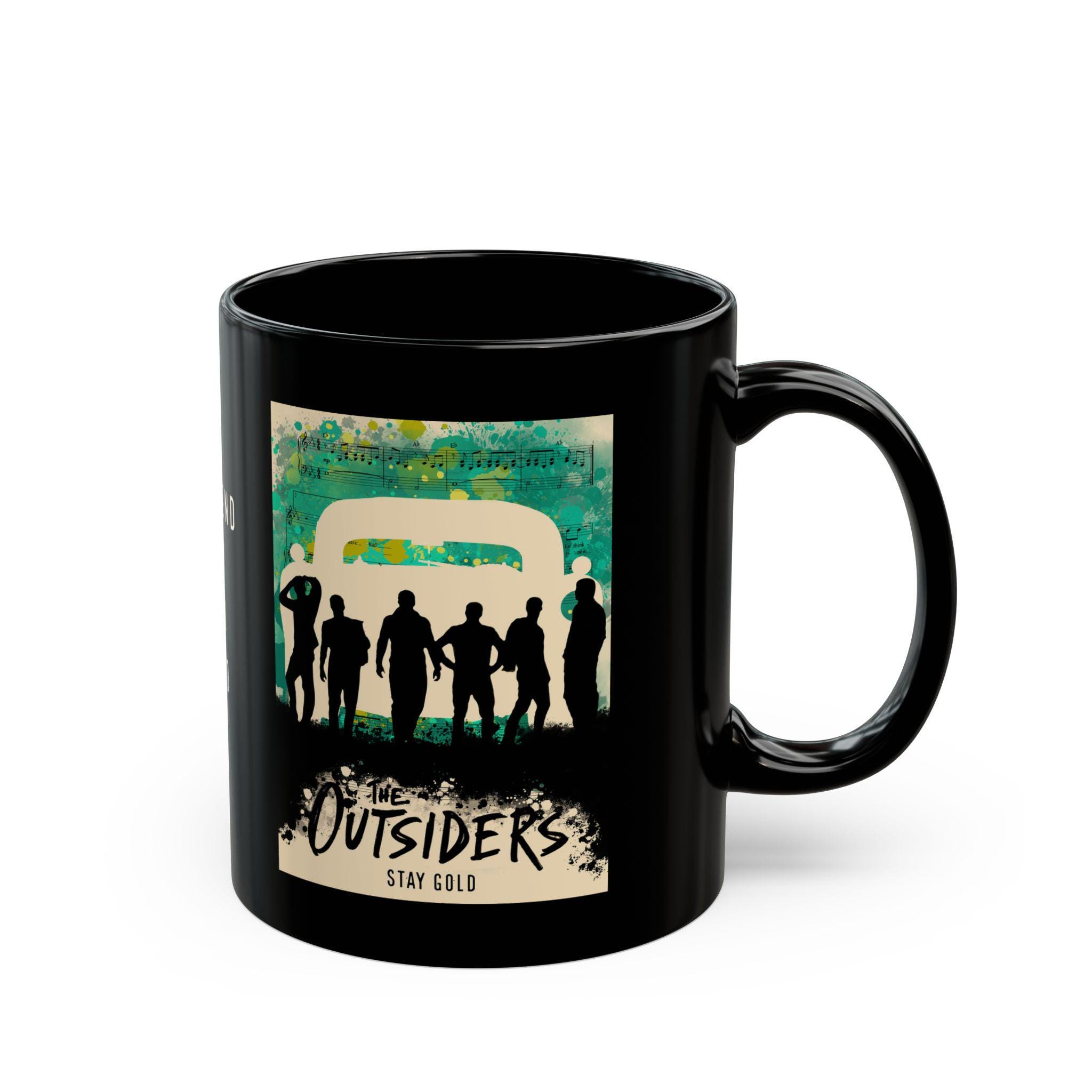 The Outsiders Musical Mug - Design, Black 11oz Mug, Gift for Broadway ...