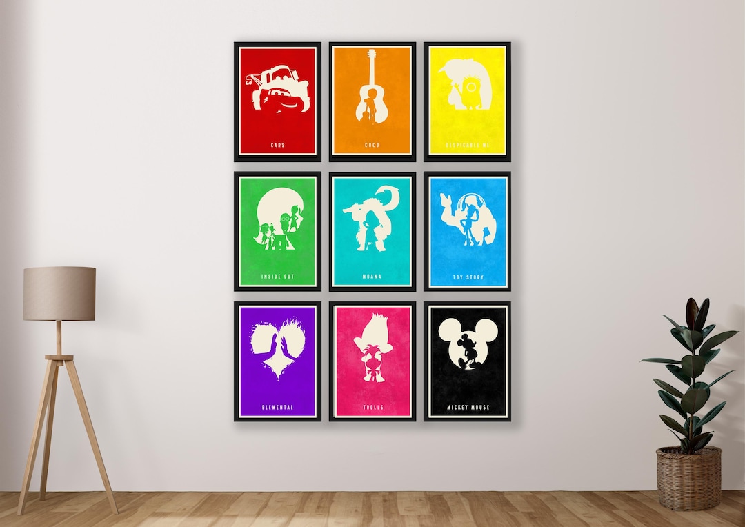 Animation Film Print Collection Available in A2 A3 A4 - Etsy