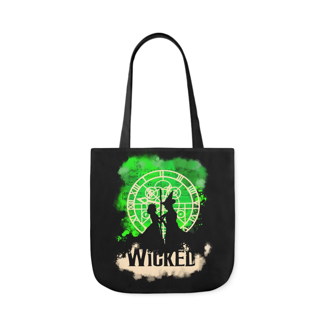 Wicked Musical Canvas Tote Bag, Shoulder Bag, Theatre Fan Gift ...