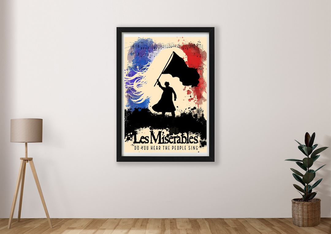 Les Miserables Musical Print Available in A2 A3 A4 - Etsy