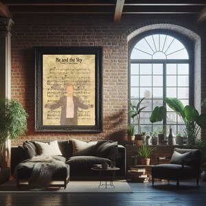 Beverley Bass Me and the Sky | Come From Away Musical Sheet Music Art ...