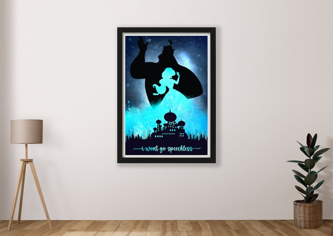Jasmine Aladdin Print Available in A2 A3 A4 - Etsy