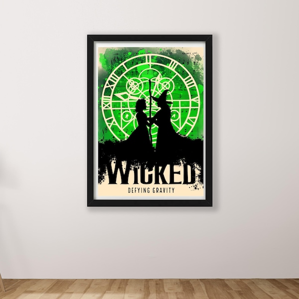 Wicked the Musical Wall Poster - Etsy