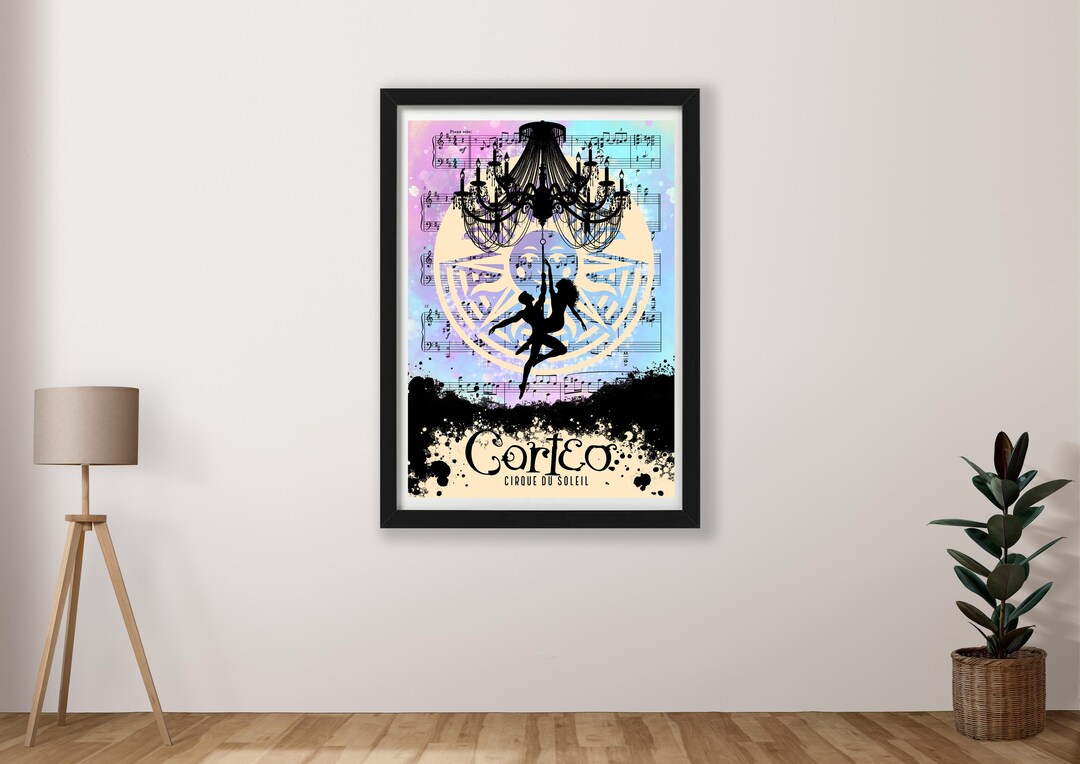 Cirque Du Soleil Musical Poster Print Digital Posters, Wall Art, Home ...