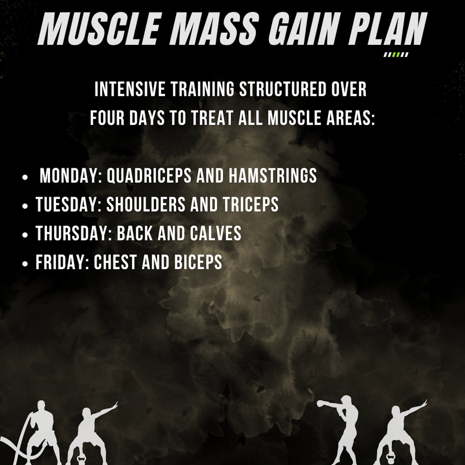 Gym Workout Plan, Fitness Program, Gym Workout,digital Download,gym ...